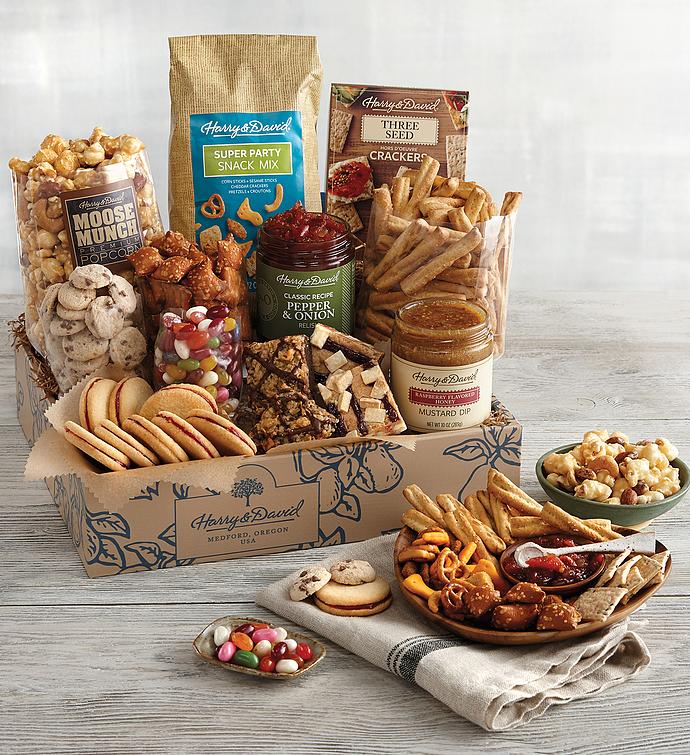 Grand Sweet and Salty Gift Box | Gourmet Food Gifts | Harry & David