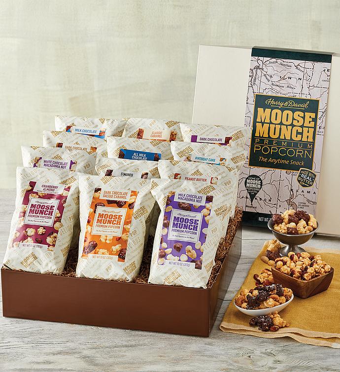 Moose Munch Premium Popcorn Ultimate Gift Box | Harry & David