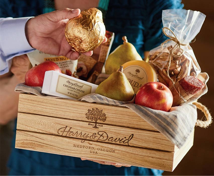 Online Gift Baskets, Fruit and Food Gifts & Wine Clubs | Harry & David